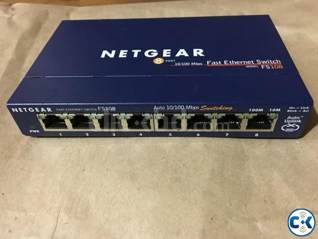 NETGEAR ProSAFE 8-Port Fast Ethernet Switch FS108 NETGEAR ProSAFE 8-Port Fast Ethernet Switch FS108