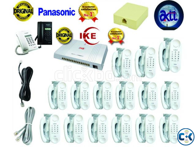 PABX Intercom 16 Line 16 Telephone Set Full Packag