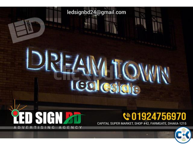 Frontlit Letter Led Signage Backlit Letter Led Sign.