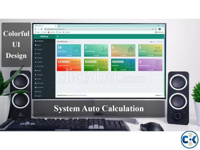 Shop Management Web App For Any Shop or Business