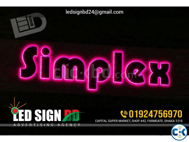 SS Acrylic Letter with RGB 3D LED Signage Working Making S