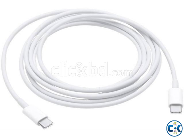 Both ends of this cable have USB-C connectors