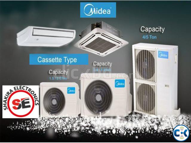 60000BTU. MIDEA_5.0 TON_CASSETTE CELLING TYPE