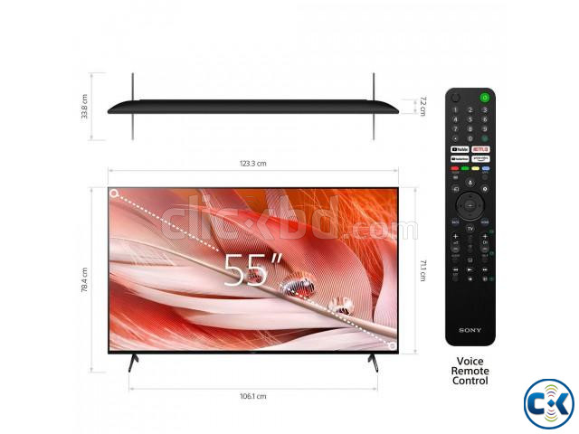 Sony Bravia KD-55X80J 55 Inch 4K Ultra HD Smart LED Android