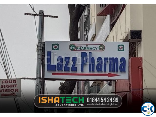 Acrylic High Letter LED Sign 3D Sign Letter Arrow Sign Board