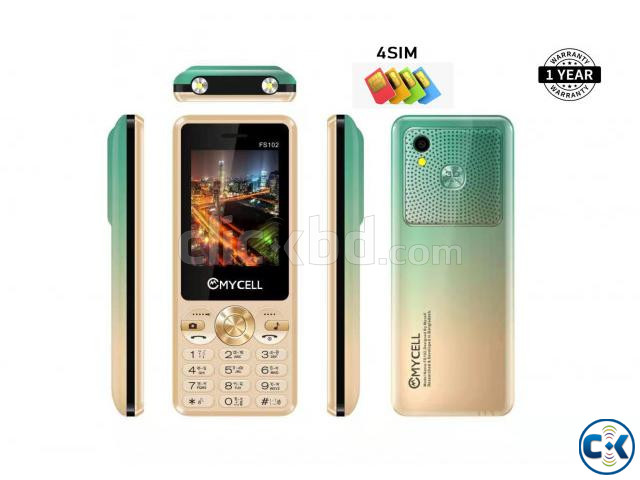 Mycell FS102 4 Sim Mobile Phone With Warranty