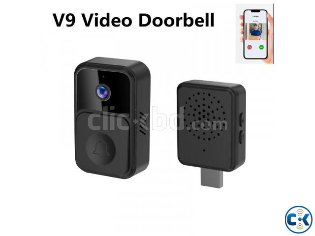 V9 Video Doorbell Camera WiFi Two Way Voice Option Rechargea