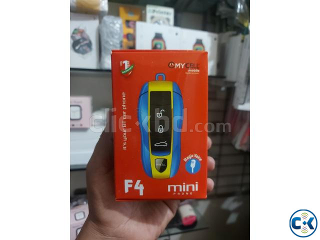 Mycell F4 Mini Car Folding Mobile Phone With Warranty Dual S