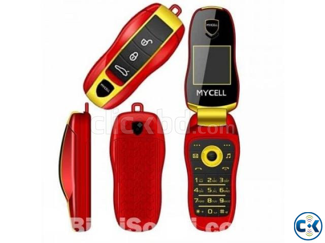 Mycell F4 Mini Car Folding Mobile Phone With Warranty Dual S