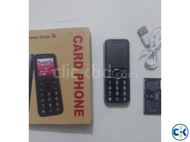 Super Slim A1-B Card Phone Dual Sim - Black