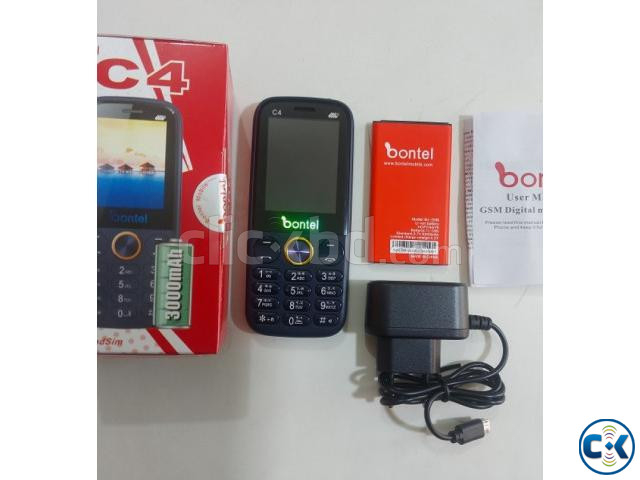 Bontel C4 Mobile Phone 3000mAh Battery Four Sim