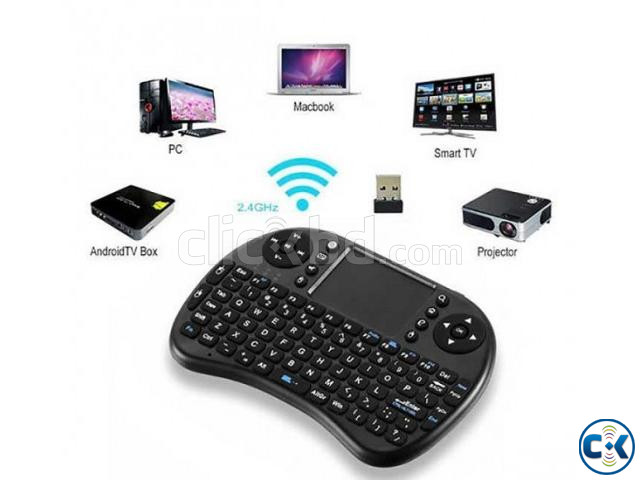i8 Mini Wireless Keyboard With Touch Mouse Pad backlit