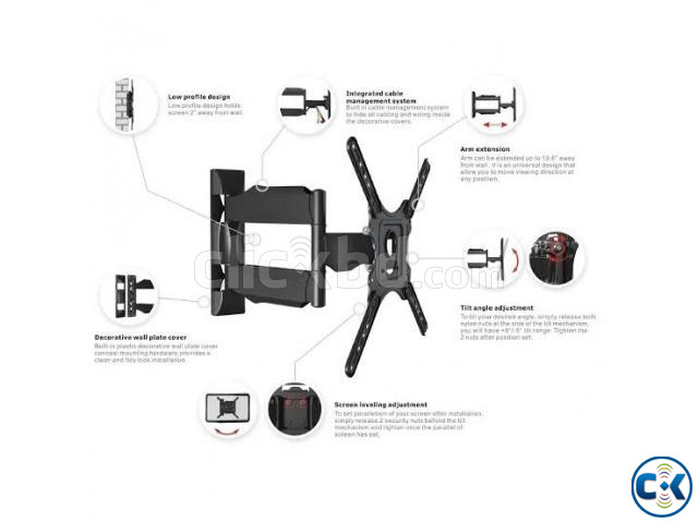 NB P4 Full Motion Cantilever Mount 32-55 INCH