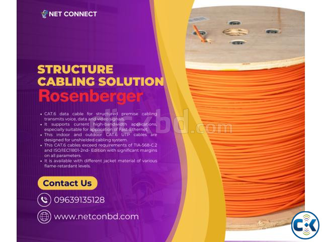 Rosenberger CAT-6 LSZH 305M UTP Network Cable