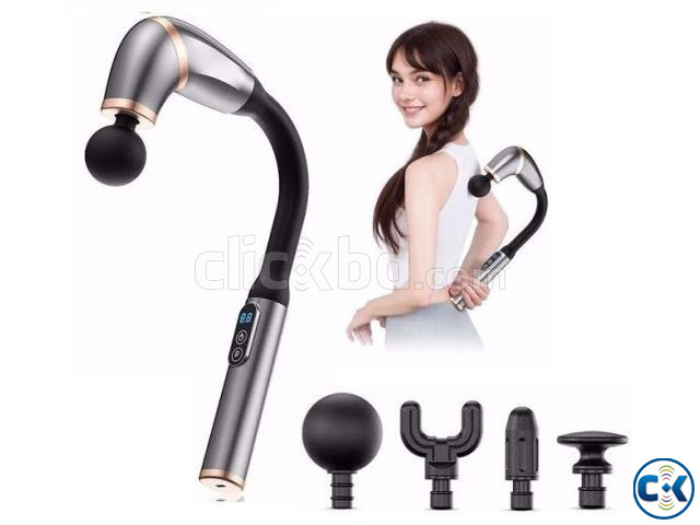 U Shaped Deep Massage Gun Extension Handle Body Massager