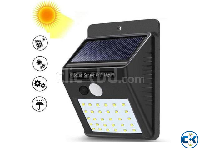 Solar Powered Motion Sensor Outdoor Light 30 LED Waterproof