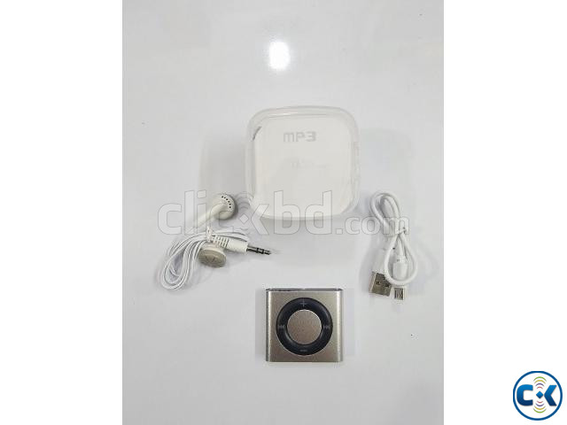 BD09 Mini Clip MP3 Music Player Silver