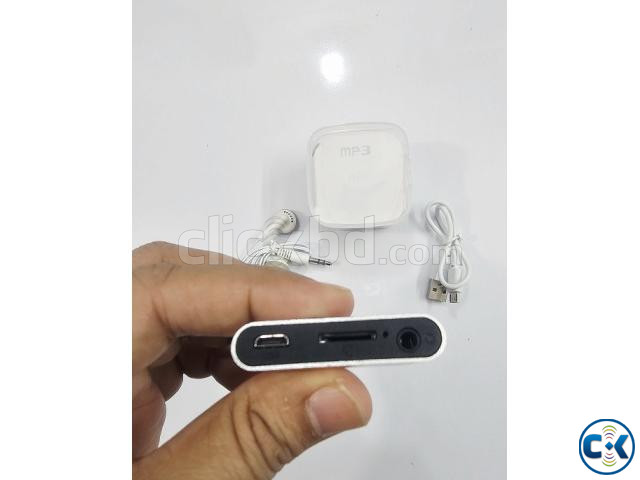 BD09 Mini Clip MP3 Music Player Silver