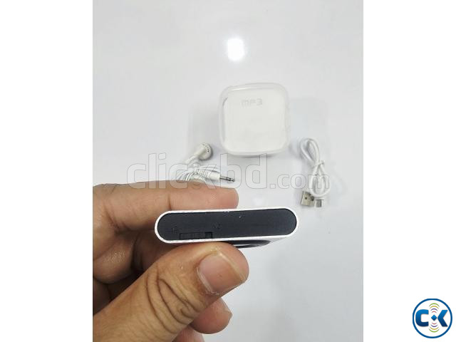 BD09 Mini Clip MP3 Music Player Silver