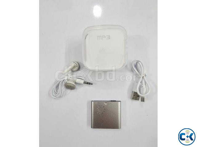 BD09 Mini Clip MP3 Music Player Silver