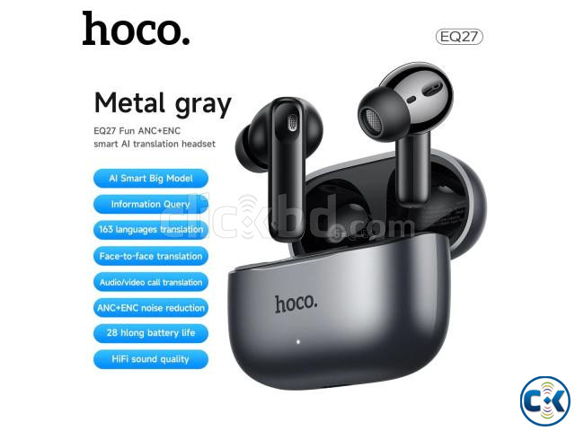 Hoco EQ-27 Fun AI Translation Earbuds ANC ENC Noise Reduct