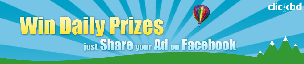 Win Cash, Win Exciting Prizes Everyday - Just Post Your Ad On ClickBD ...